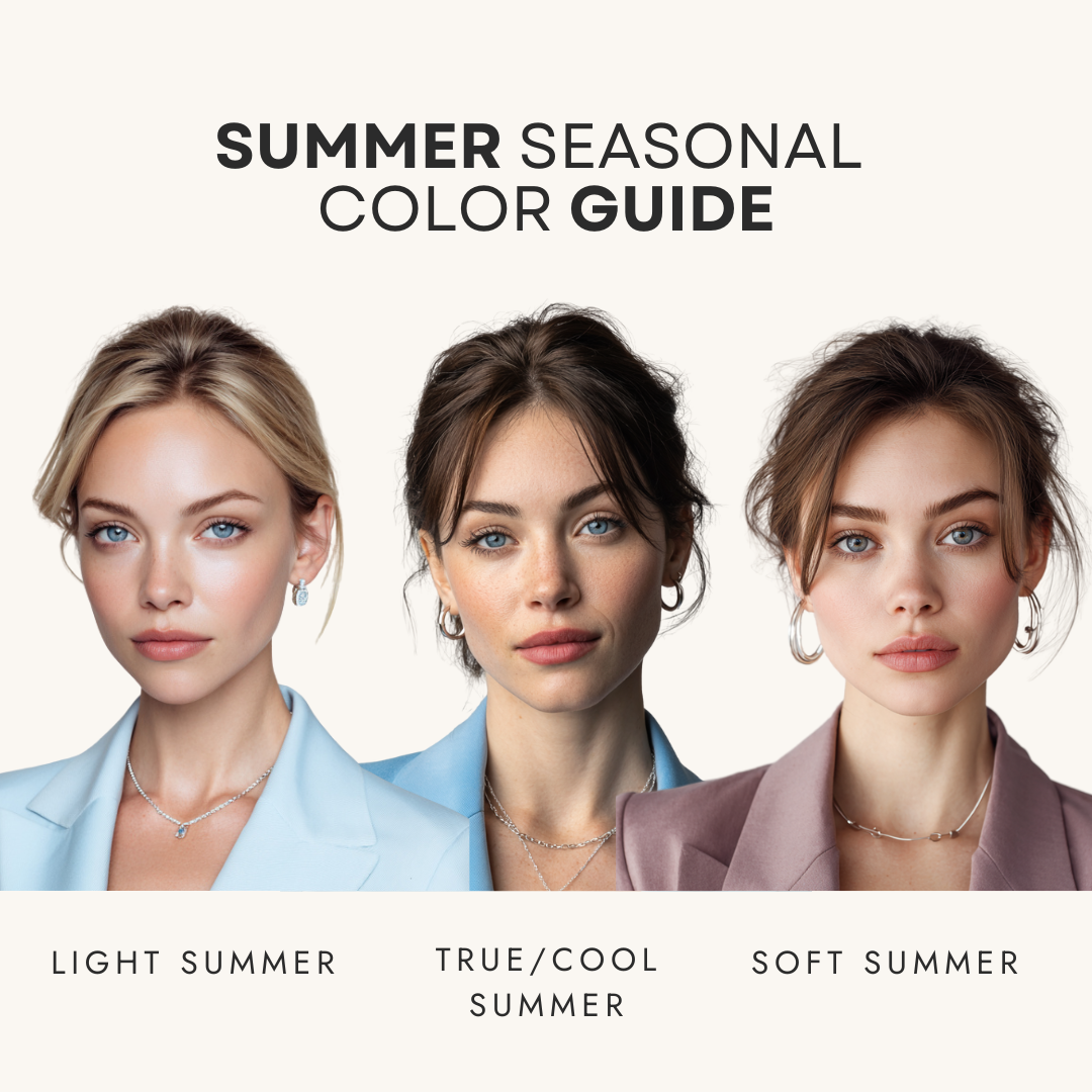 Summer Color Guide – Your Seasonal Palette – capsulution