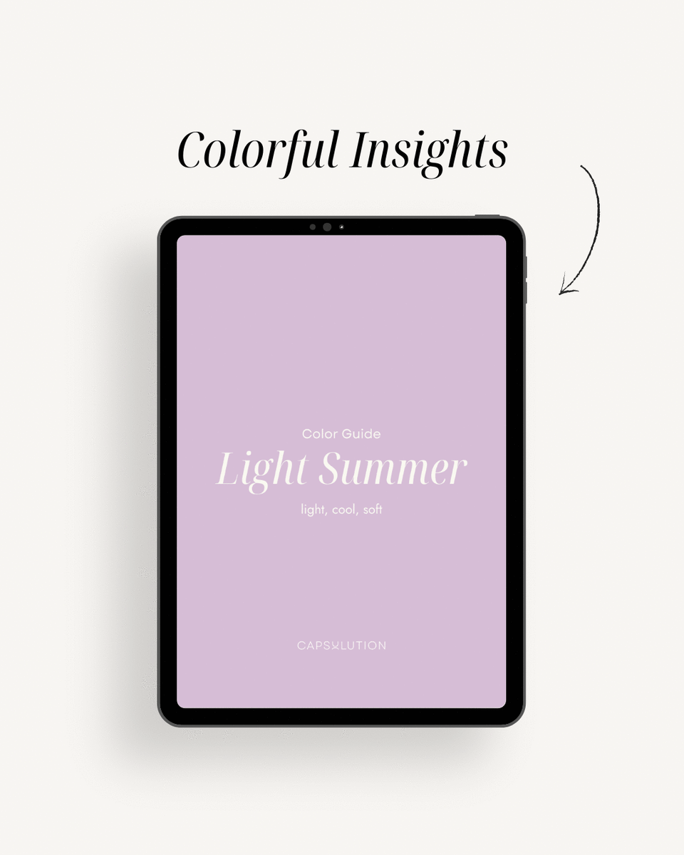 Light Summer Farbtyp Guide – capsulution
