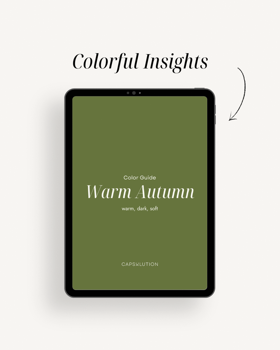 Warm (True) Autumn Farbtyp Guide – capsulution